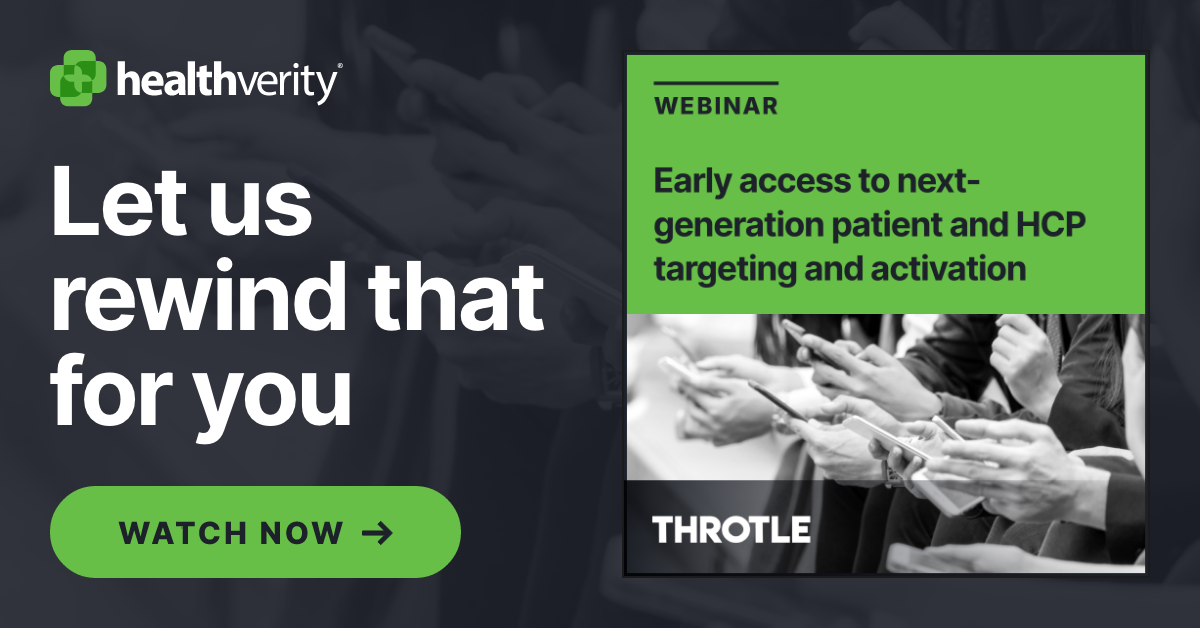HealthVerity + Throtle: Early access to next-generation patient and HCP ...
