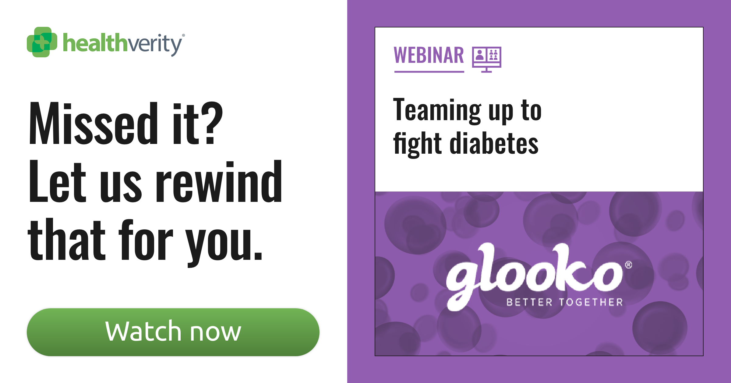 HealthVerity Plus Webinar: Glooko - Teaming Up to Fight Diabetes